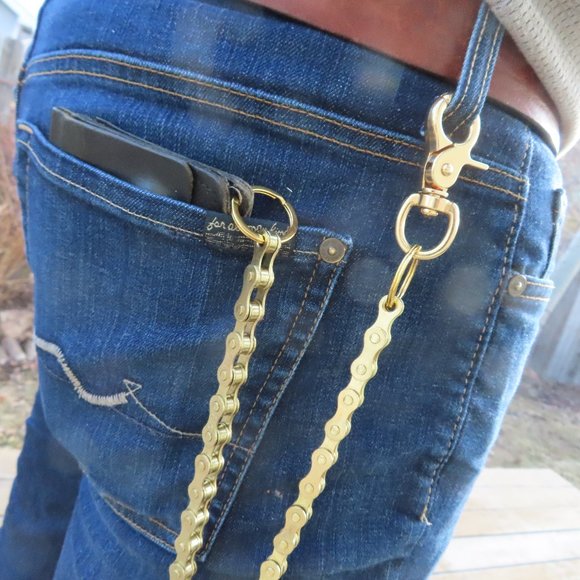 Harley-Davidson | Accessories | Gold Biker Wallet Chain Stainless Steel ...